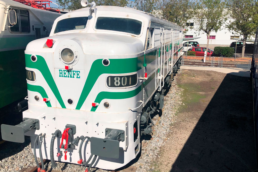 Locomotora diésel 318-001, Renfe 1801. “Marilyn”